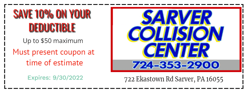 Sarver Collision Center in Sarver, PA